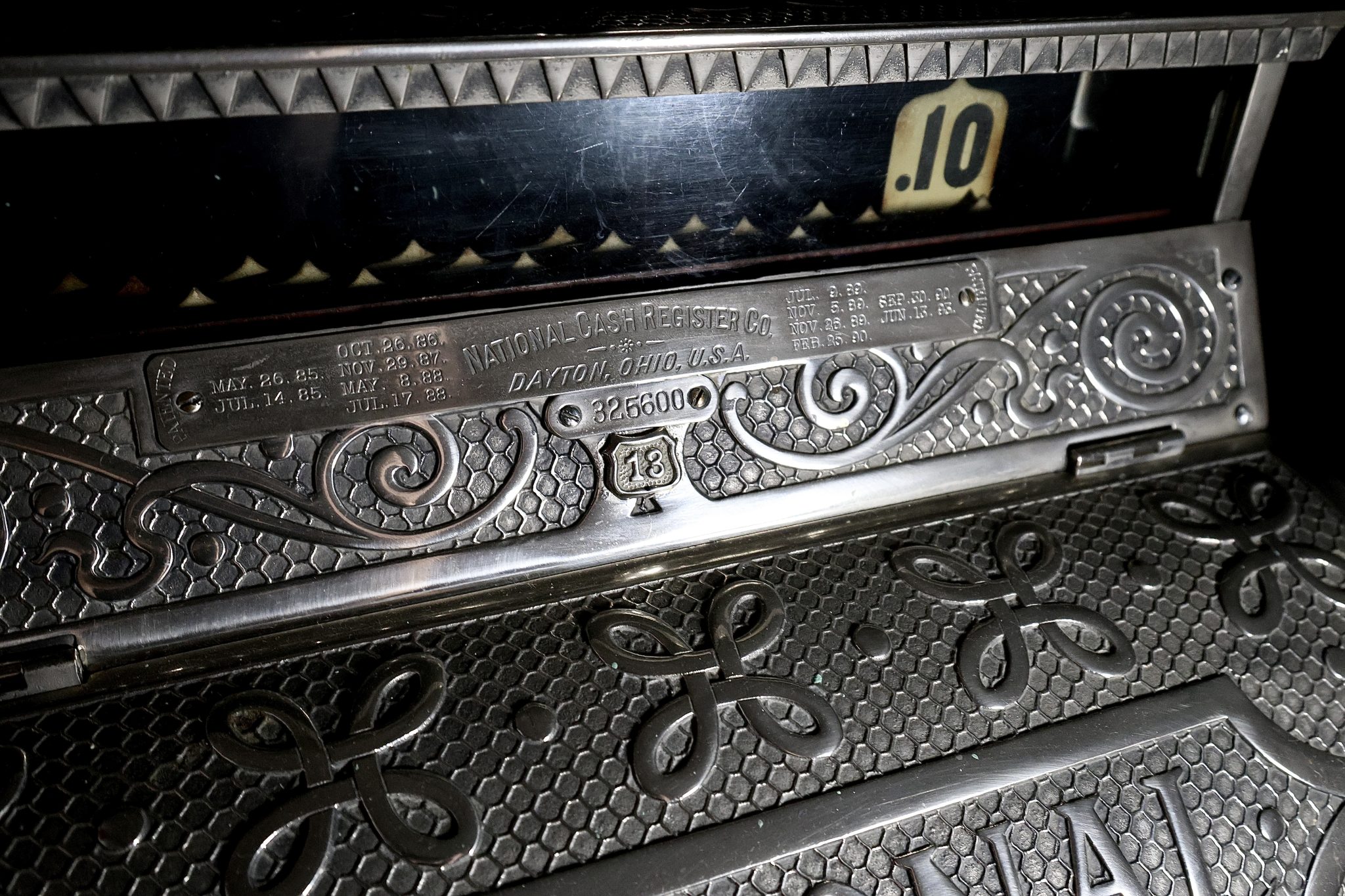 Rare Pattern NCR Cash Register - Vintage Finds Antiques