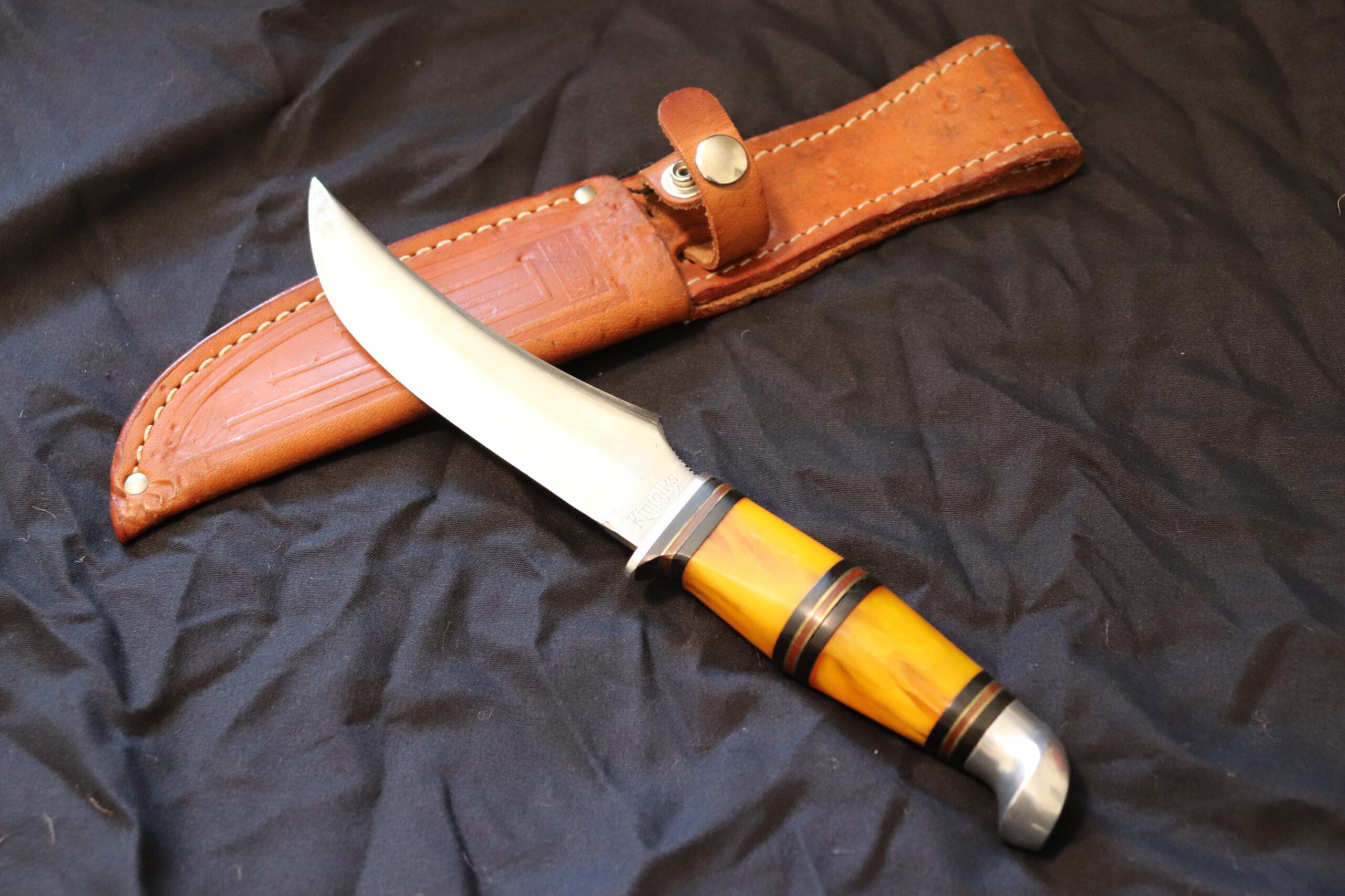 Kinfolks USA Y350 Hunting Knife - Vintage Finds Antiques